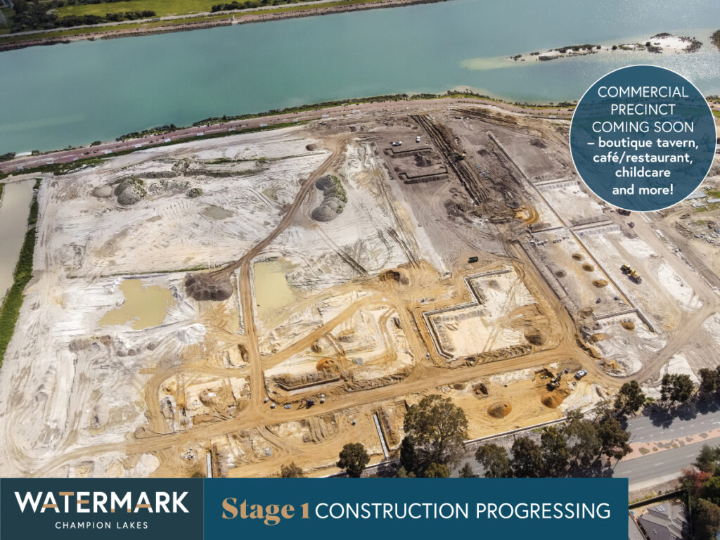Construction Update – Watermark Champion Lakes Land For Sale