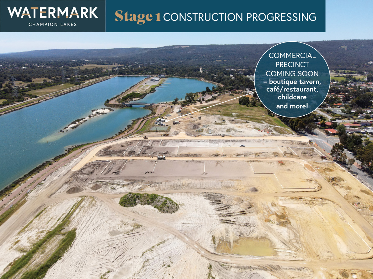 Construction Update – Watermark Champion Lakes Land For Sale